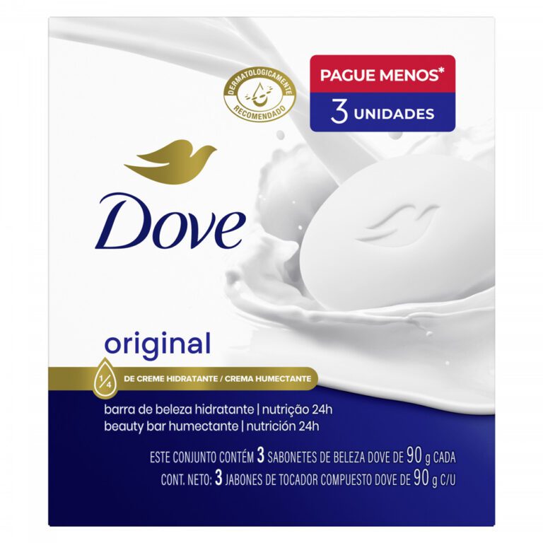 DOVE CLÁSICO JABÓN X 90 G X 3 U - Federada